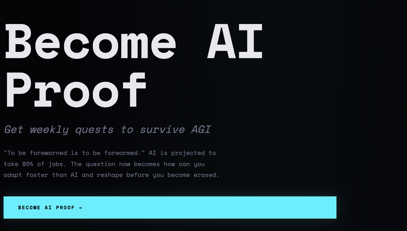 AI Proof Club — Become AI Proof